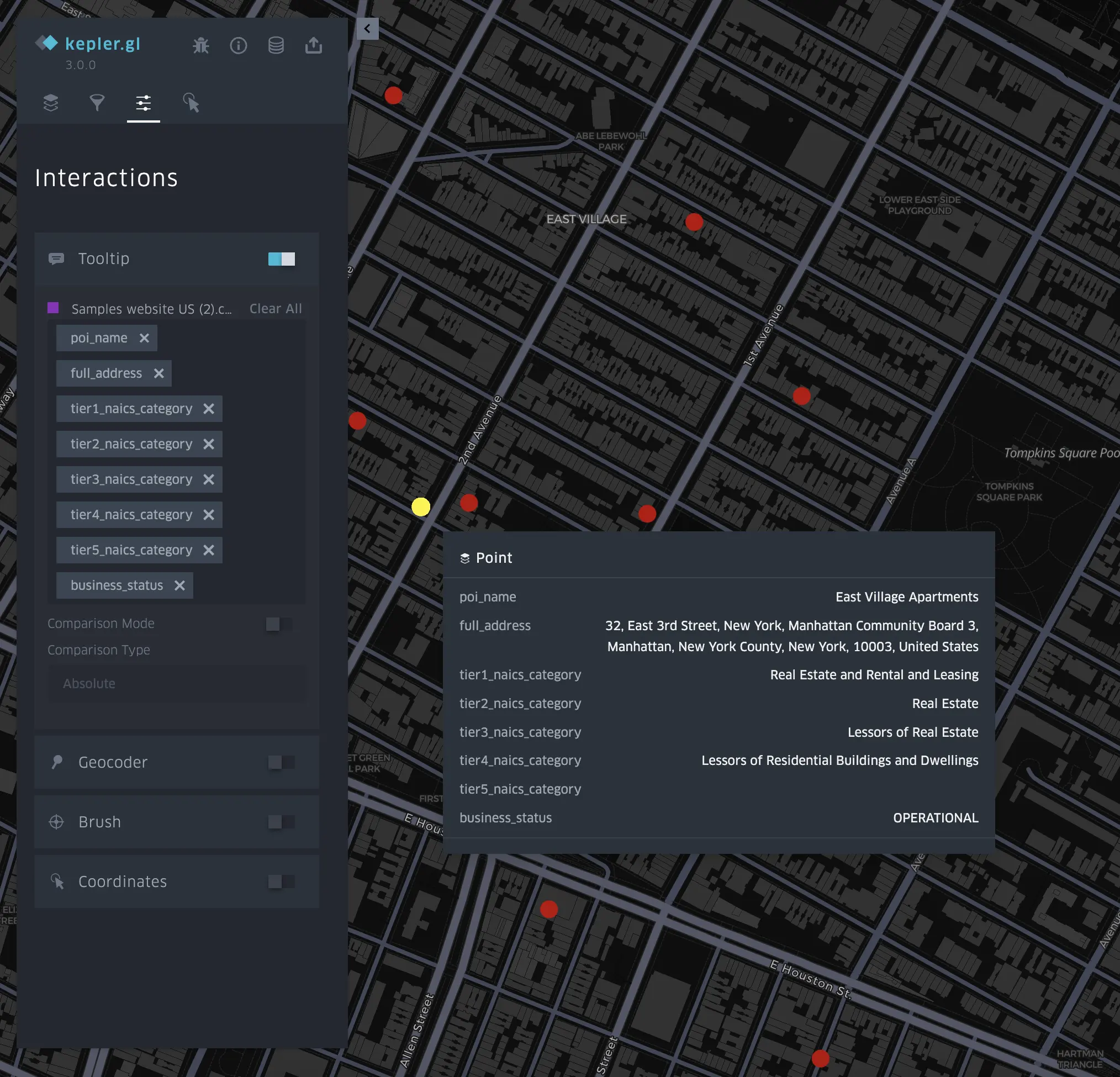Point of Interest (POI) Data - Echo Analytics